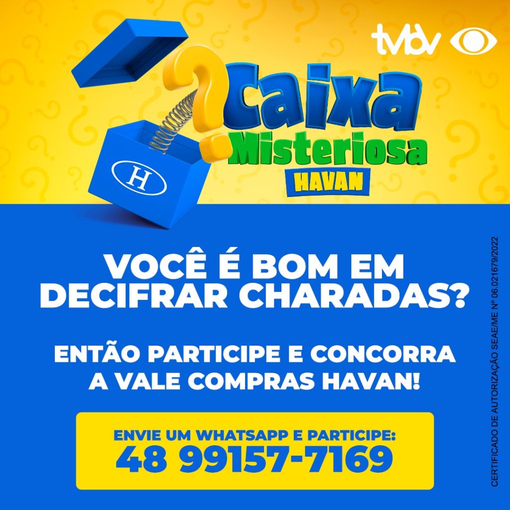 Promoção Caixa Misteriosa da Havan – TVBV ONLINE